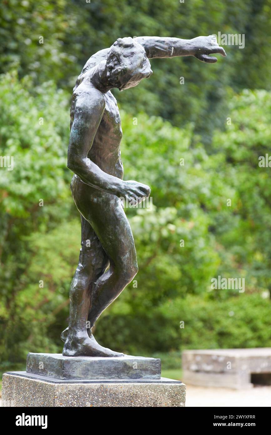 Genius of Eternal Rest. Sculpture by Auguste Rodin. Rodin Museum. Paris ...