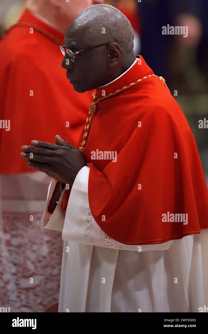Vatican City State, Vatikanstadt. 29th Mar, 2024. Cardinal Robert Sarah ...