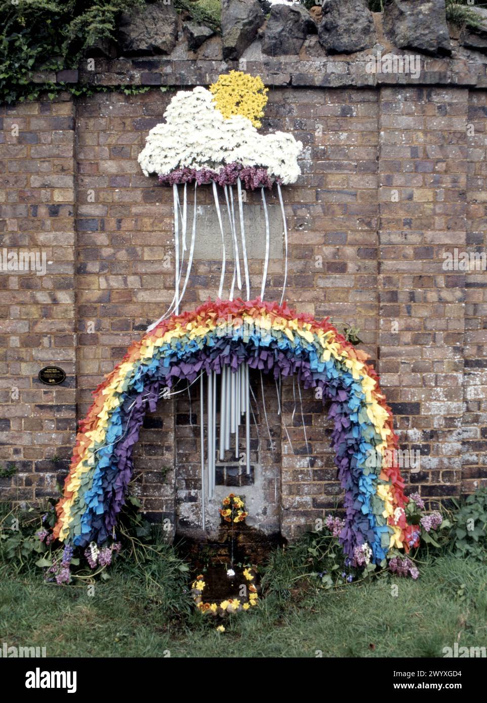 Well Dressing, or well flowering, is a tradition of decorating wells ...