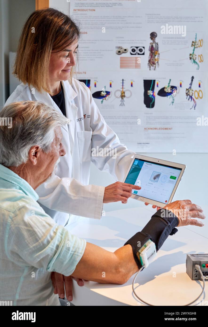 Neuromodulation system in closed loop hi-res stock photography and ...