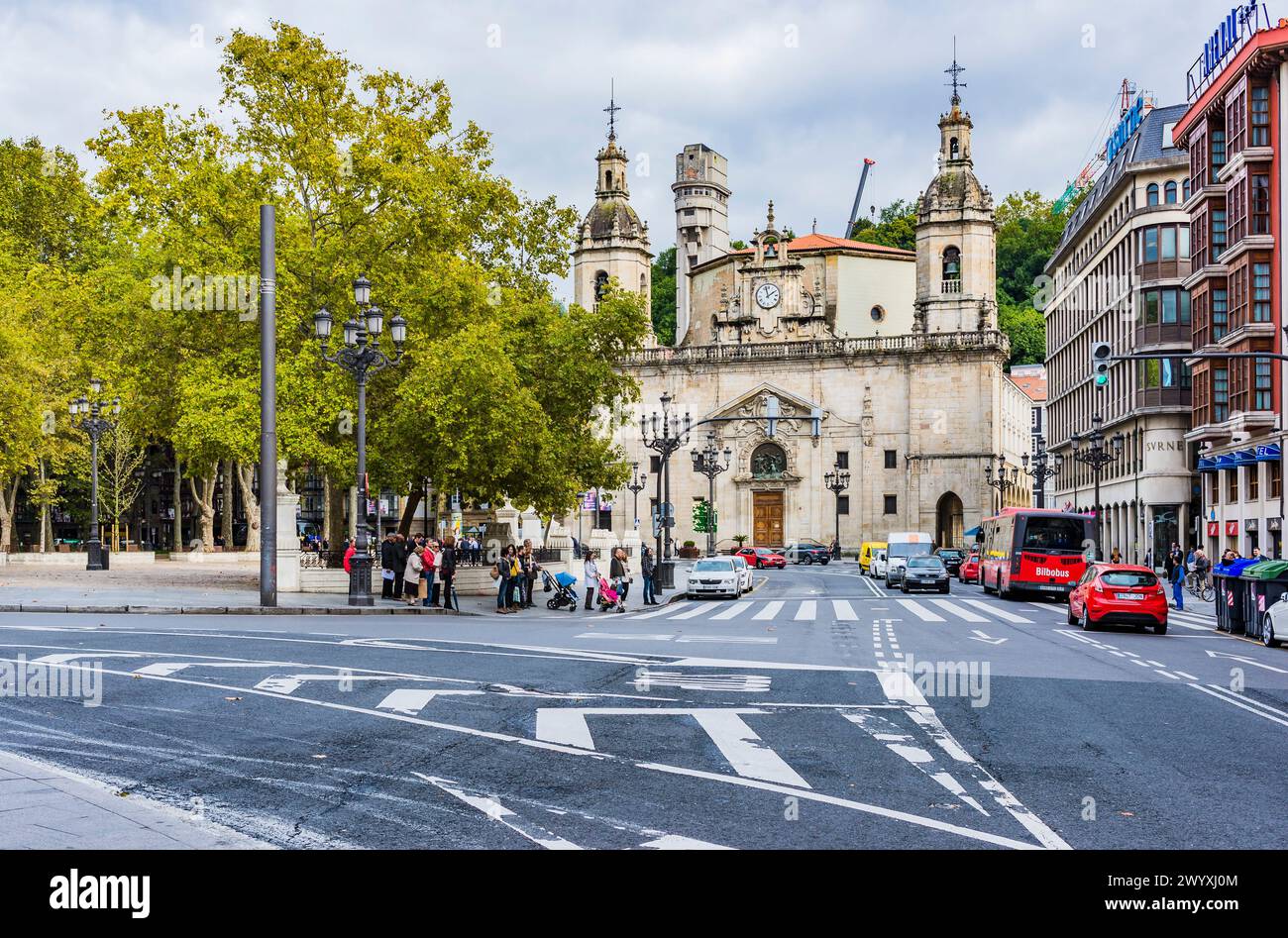 The church of San Nicolás is a Baroque-style Catholic temple ...
