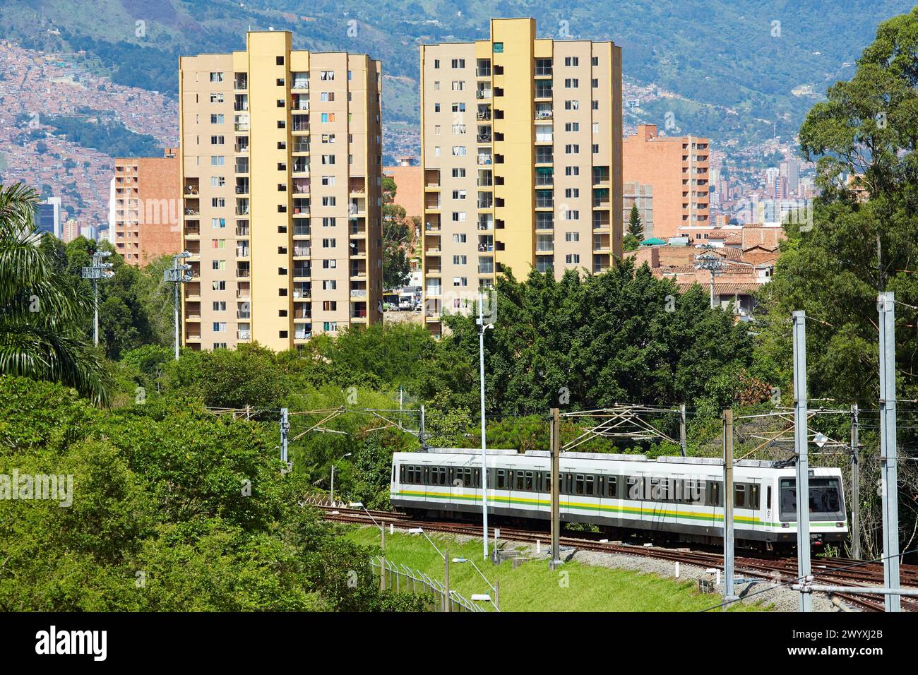 Metro san javier medellin antioquia hi-res stock photography and images ...