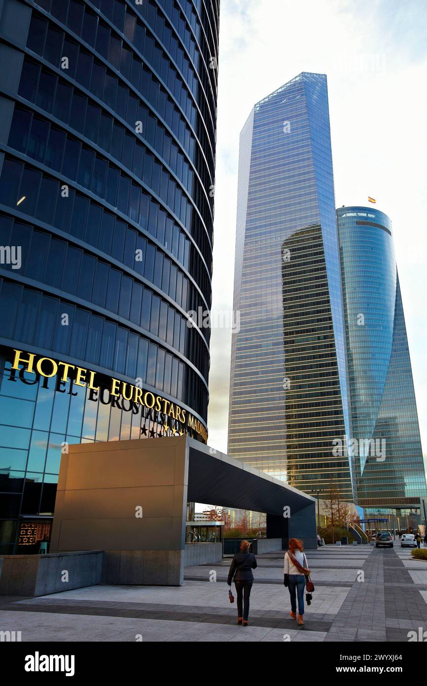 Eurostars Madrid Tower Hotel, CTBA, Cuatro Torres Business Area, Madrid ...