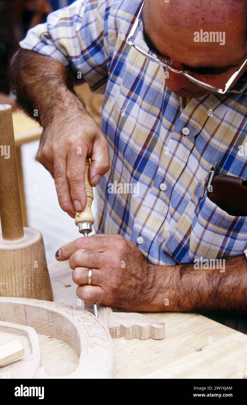 Basque country spain wood carving hi-res stock photography and images ...