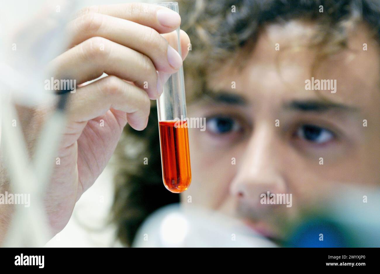 Chemical characterization laboratory Stock Photo - Alamy