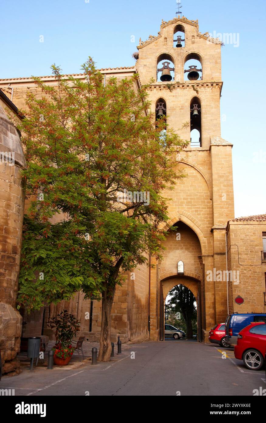 Church of San Juan Bautista, Laguardia, Rioja Alavesa, Araba, Basque ...