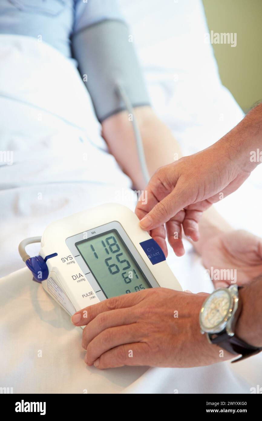 Taking vital signs, Blood pressure, Clinical Trials Unit, Testing in ...