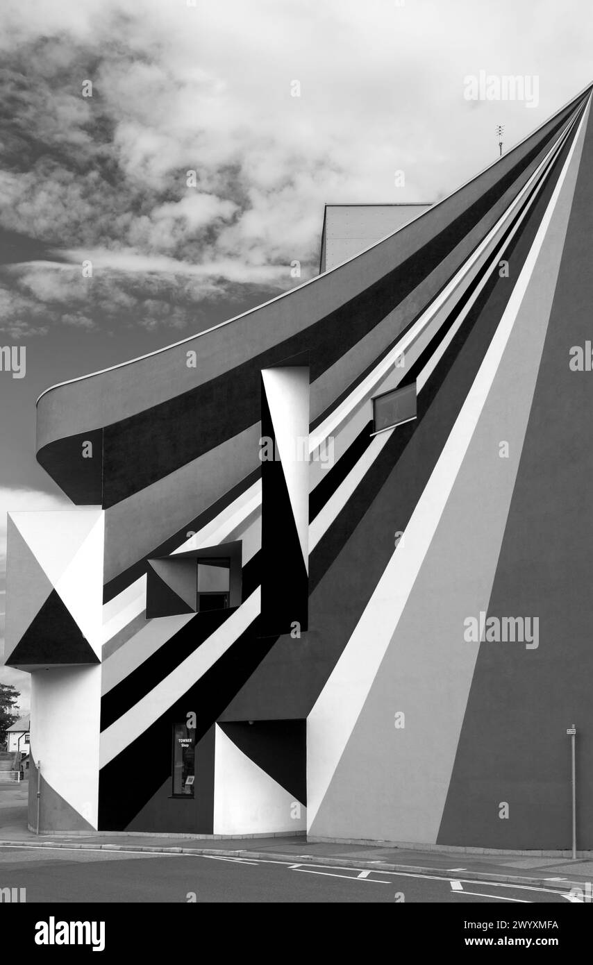 The Towner Art Gallery with colourful Dance Diagonal artwork by German ...