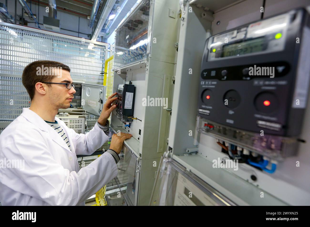 Certification of power electronics equipment hi-res stock photography ...