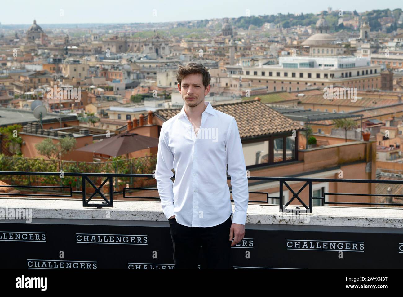 American actor Mike Faist participates in the photocall of the film ...