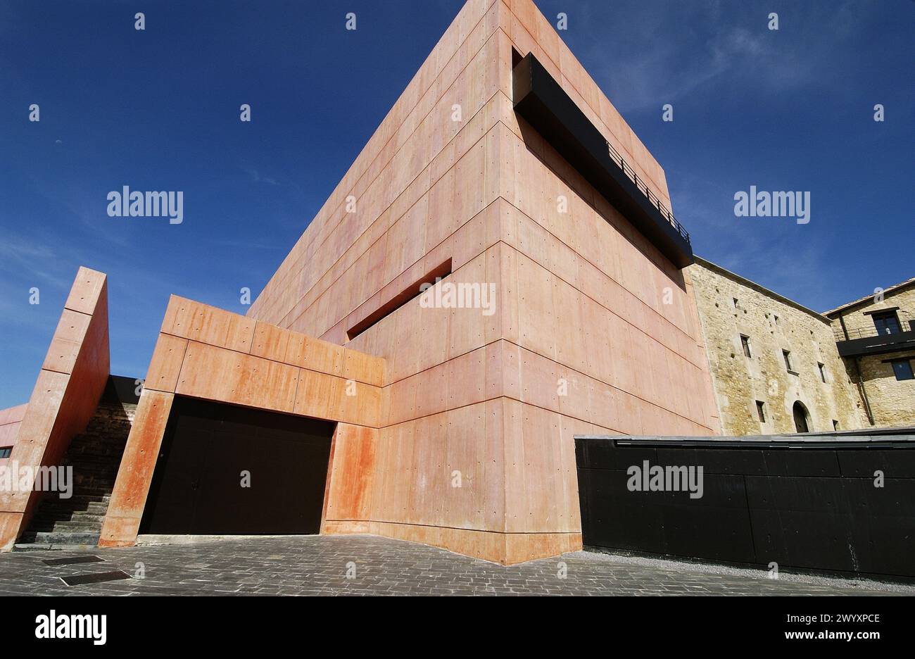 Museo Oteiza (Buiding by architect Sáenz de Oiza). Near Pamplona ...