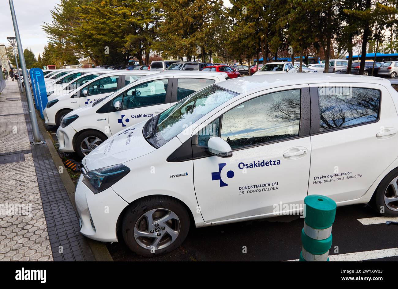 Electric cars, Hospitalization at home, Hospital Donostia, San ...