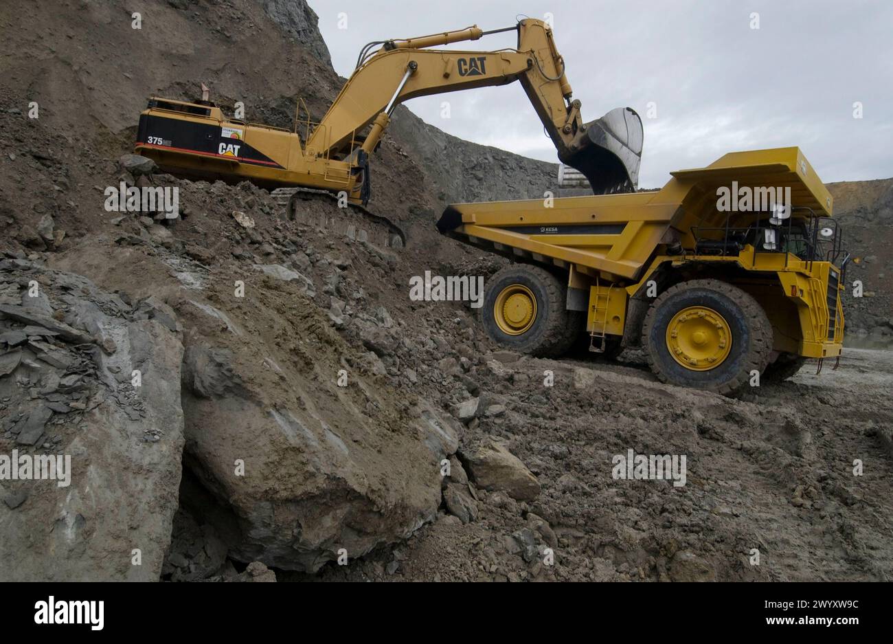 Public works machinery hi-res stock photography and images - Alamy
