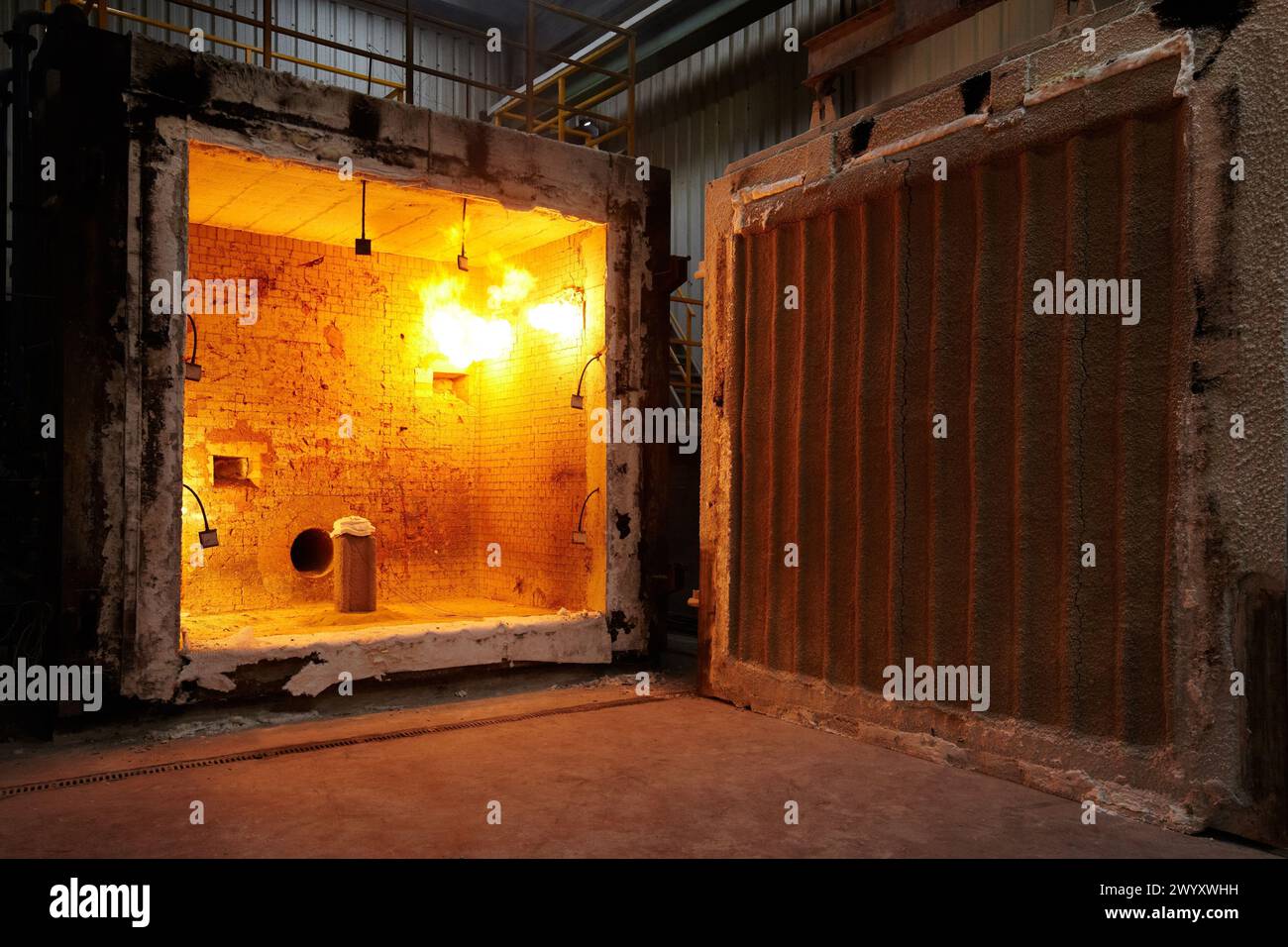 Fire resistance test, Technology Research Center, Tecnalia Construction ...