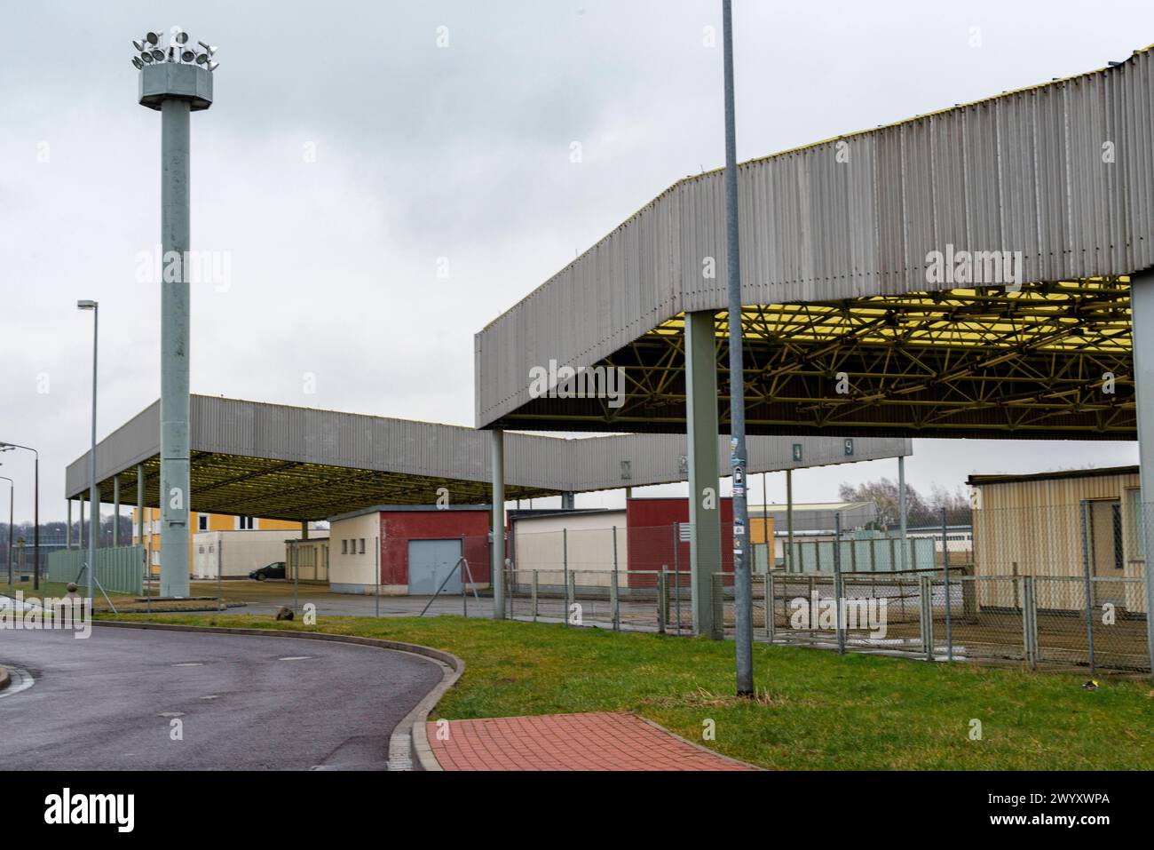 DDR Border Crossing Helmstedt-Marienborn . Helmstedt-Marienborn ...