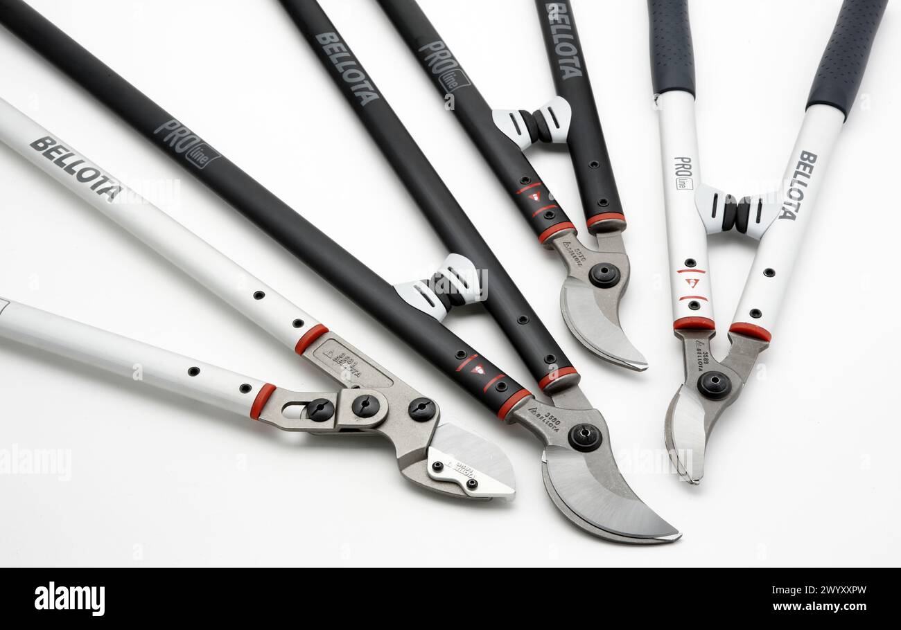 Two handed shears hi-res stock photography and images - Alamy