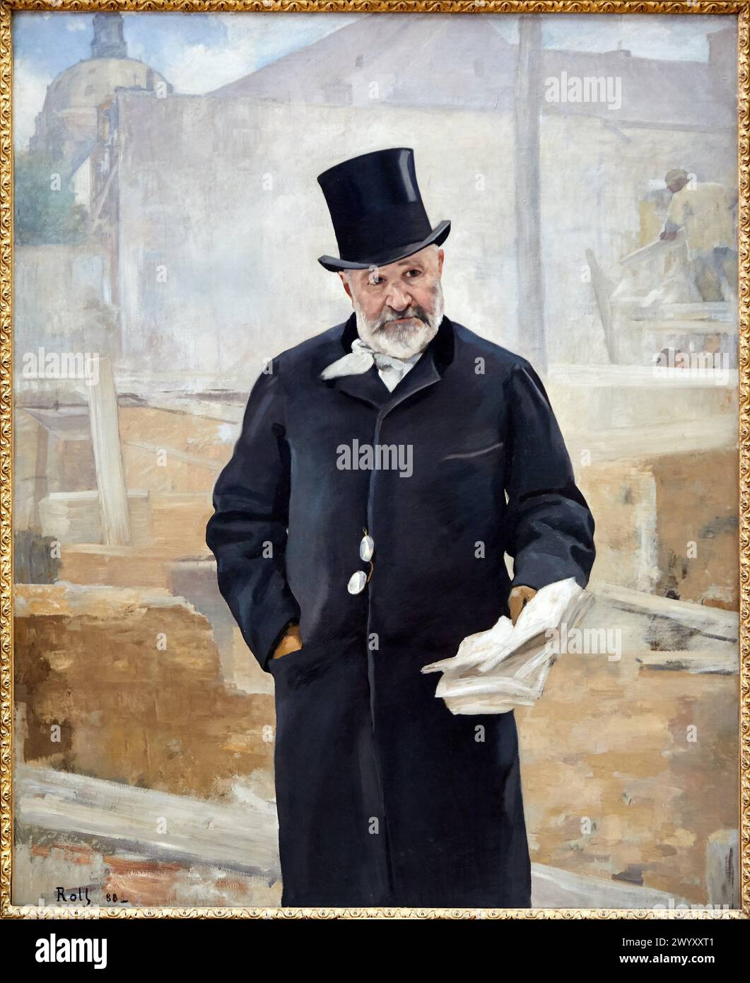 "Portrait d'Adolphe Alphand", 1888, Alfred Roll, Petit Palais Musée des ...