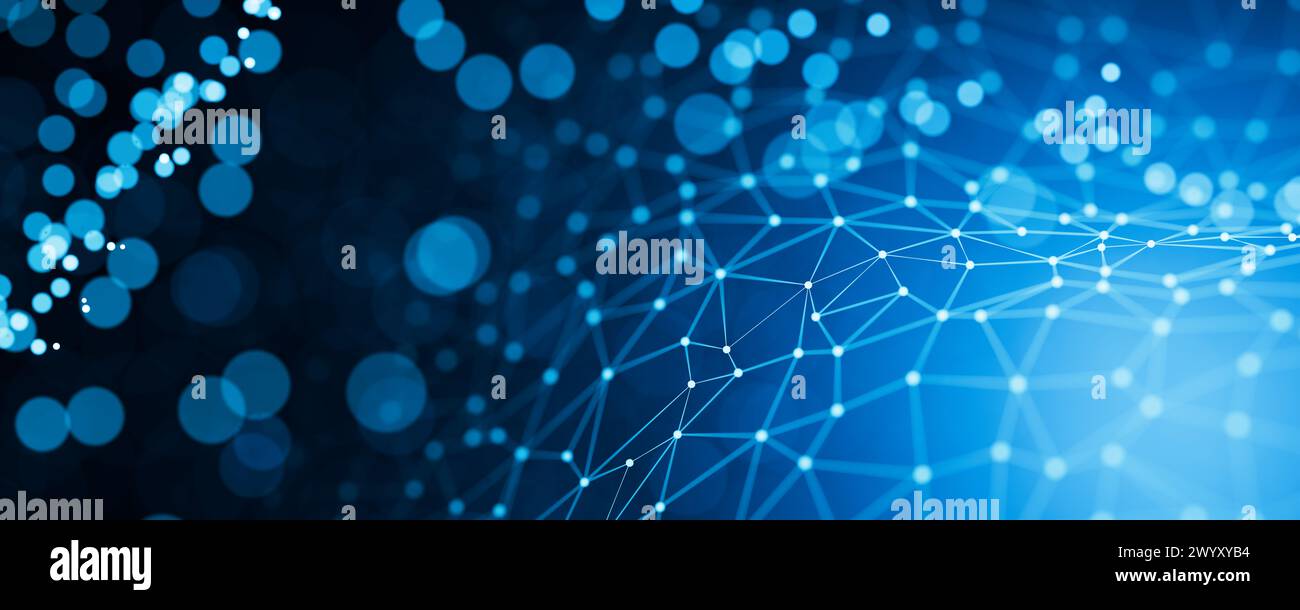 Zero trust. Abstract concepts of cybersecurity and digital data ...