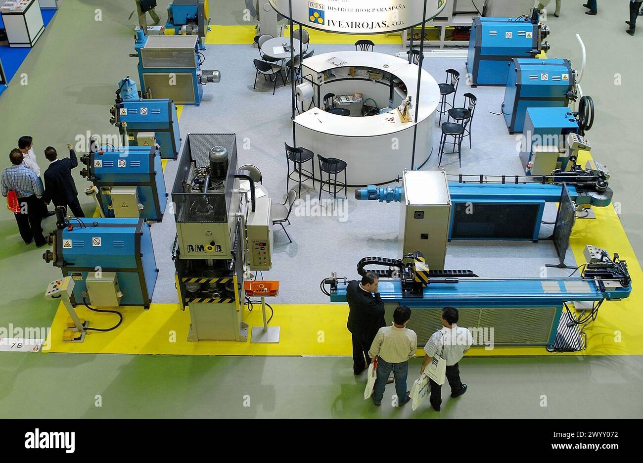 Tool machine´s spanish biennial. June 2004. Bilbao Exhibition Center ...