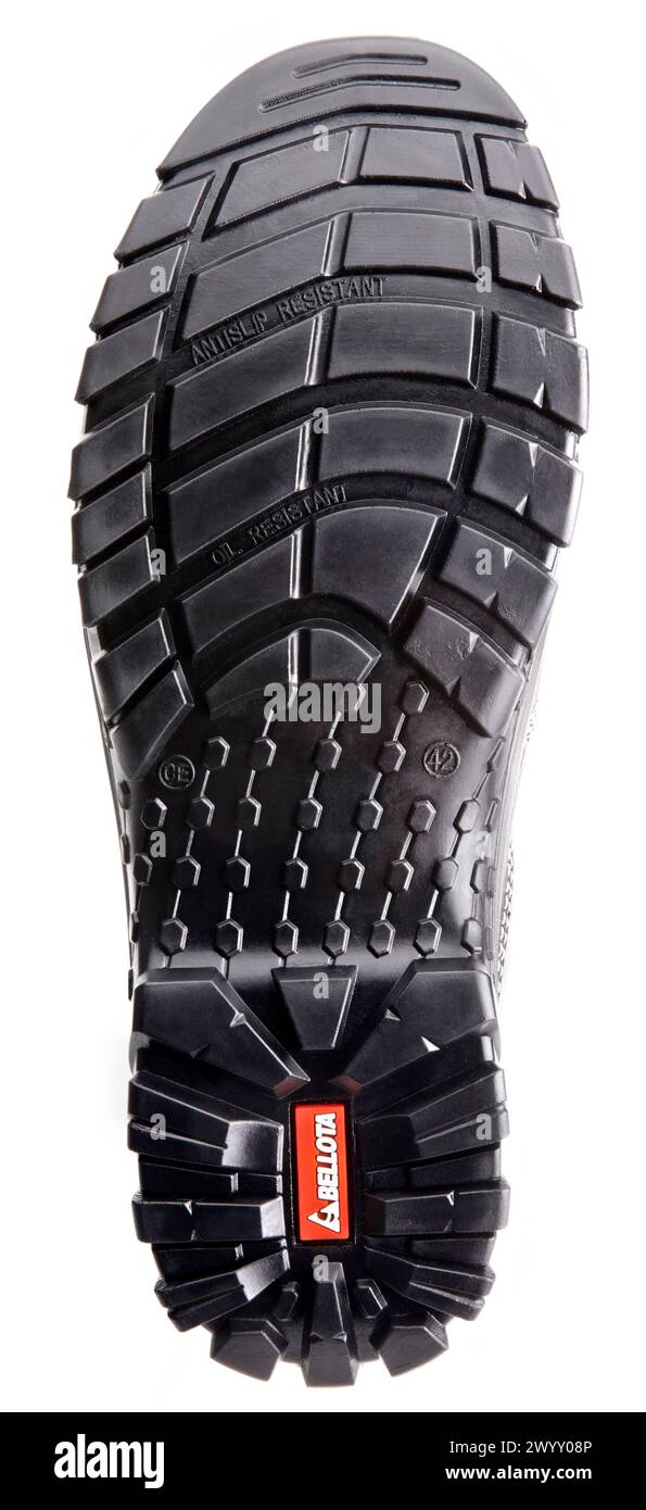 PPE (Personal Protective Equipment), sole of safety boot Stock Photo ...