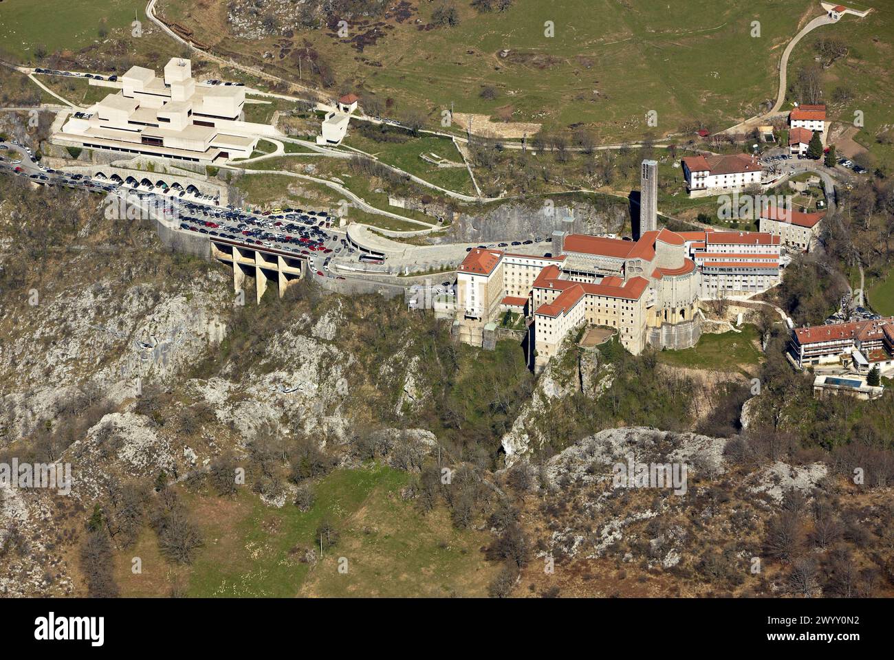 Arantzazu, Parque Natural de Aizkorri, Gipuzkoa, Basque Country, Spain ...