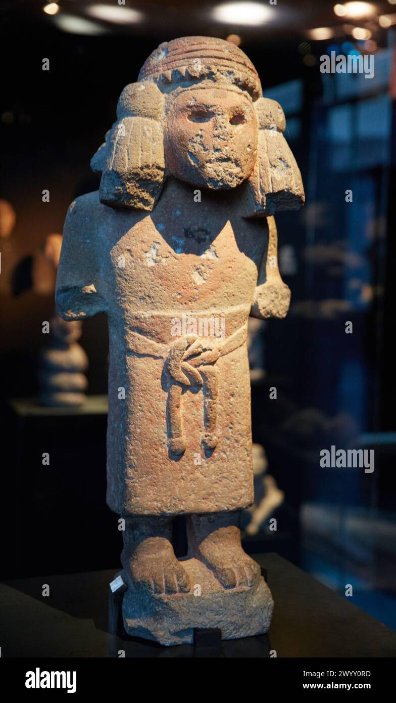 Culture Aztèque. Mexico. Musée du Quai Branly museum, specialised for ...