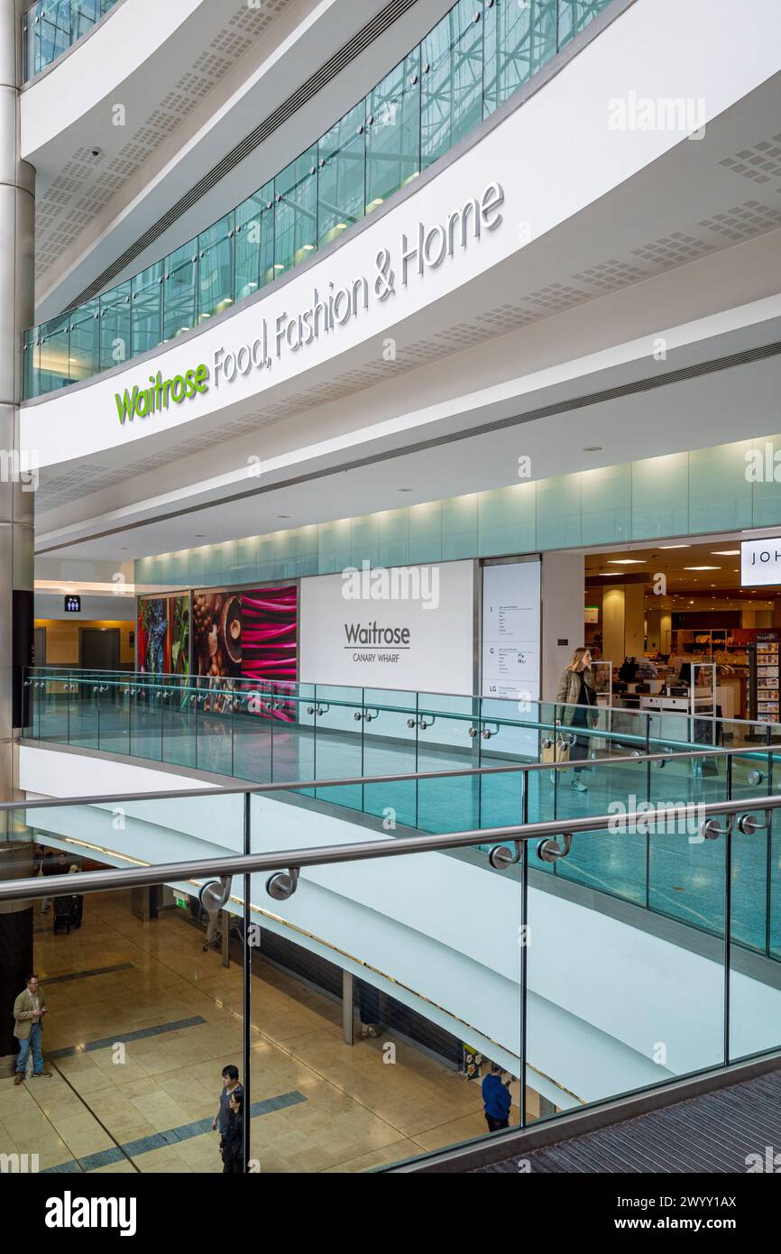 Waitrose Canary Wharf - Waitrose Food Fashion & Home store in Canary ...