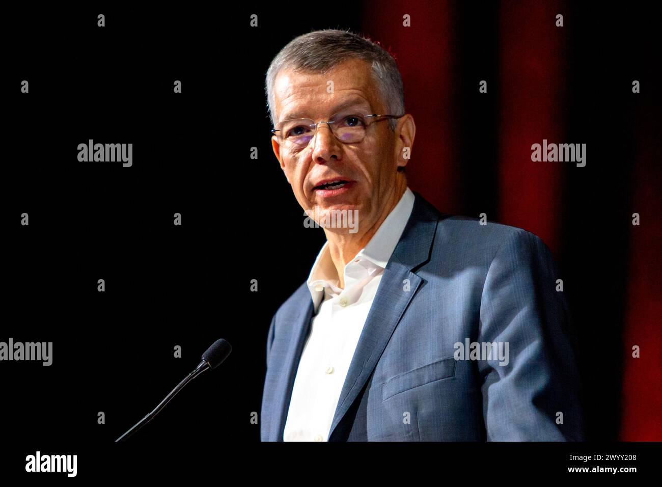 Las Vegas, USA. 08th Apr, 2024. Andrew Cripps, President of ...