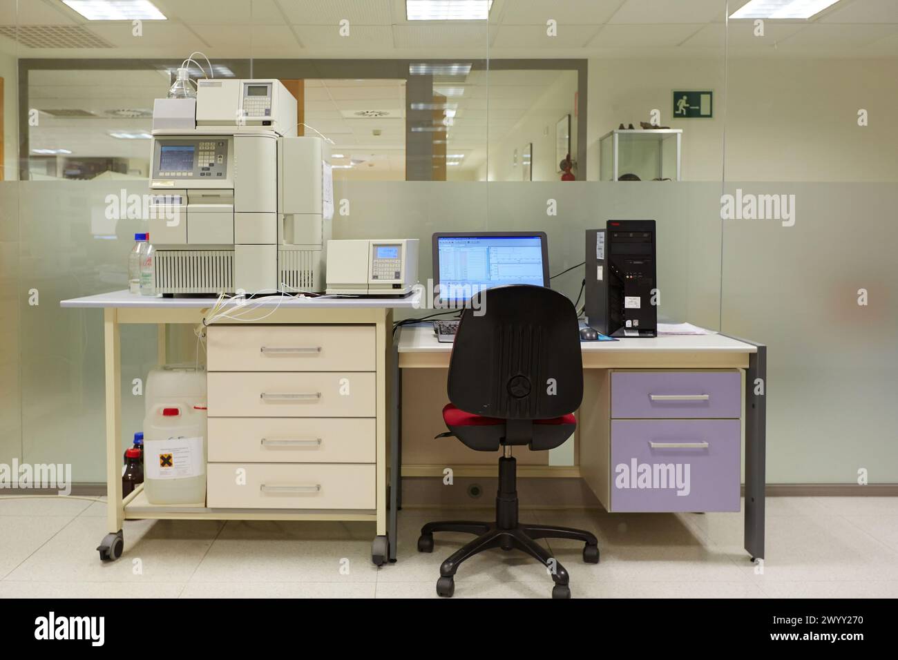 HPLC. High-performance liquid chromatography. High-pressure liquid ...