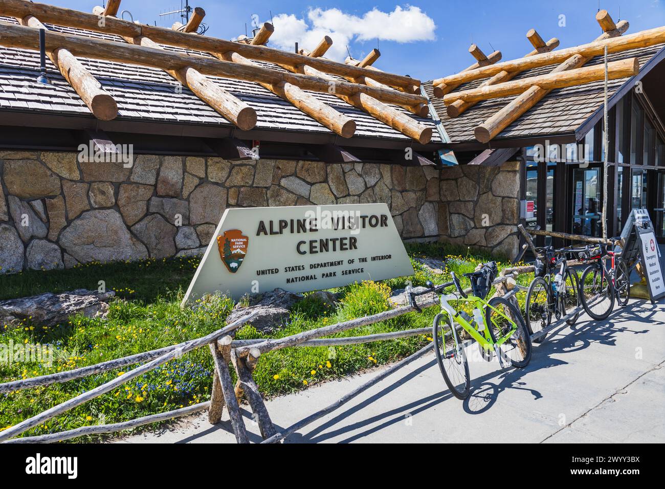 National park visitor center map hi-res stock photography and images ...