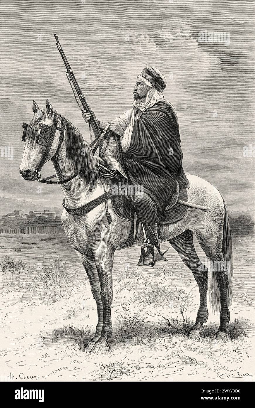 Spahi, were light-cavalry regiments of the French army recruited ...