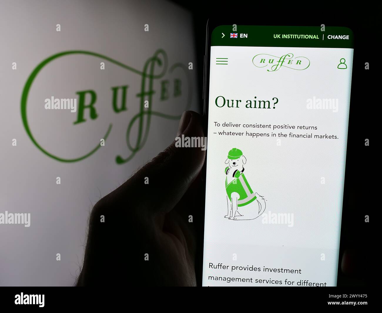 Ruffer logo hi-res stock photography and images - Alamy