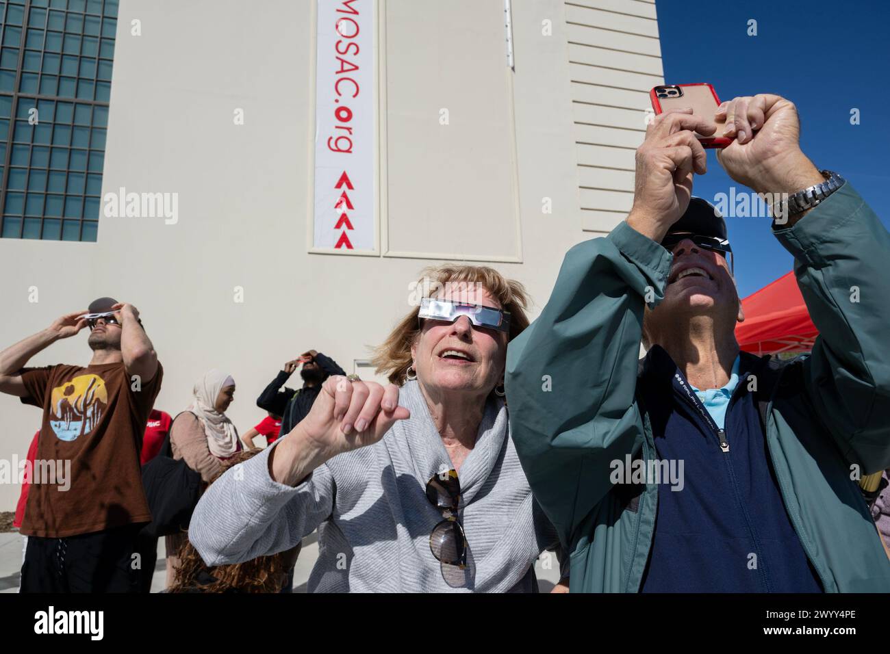 Sacramento, Ca, USA. 8th Apr, 2024. Cathy and Bill Maffei of Carmichael ...
