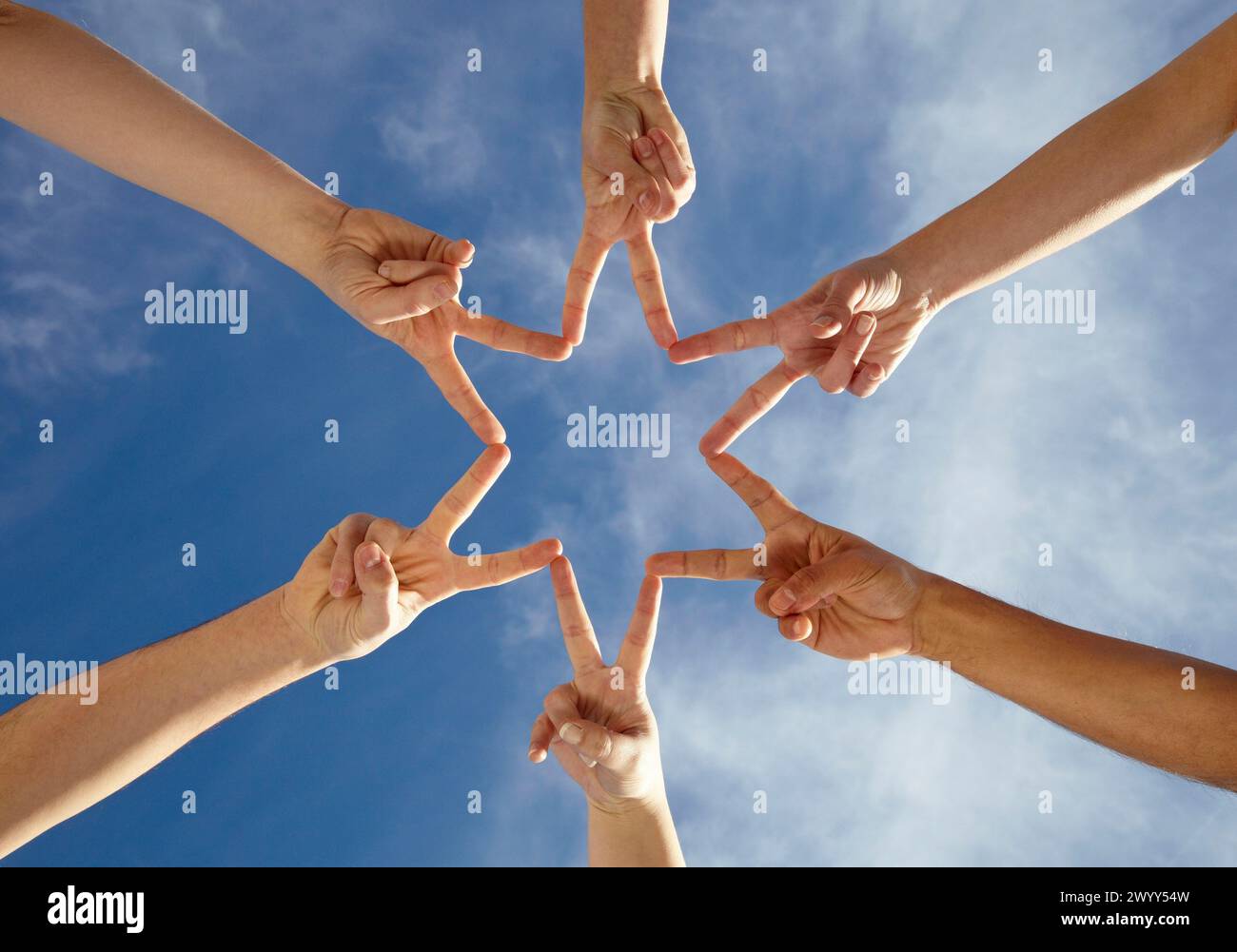 Six arm star hi-res stock photography and images - Alamy