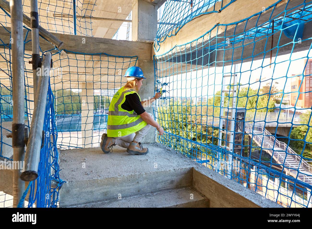 Safety Inspector. Security System Work RESA. Protection in building ...