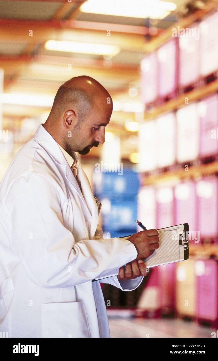 Automotive industry, car parts manufacturing. Automated warehouse Stock ...