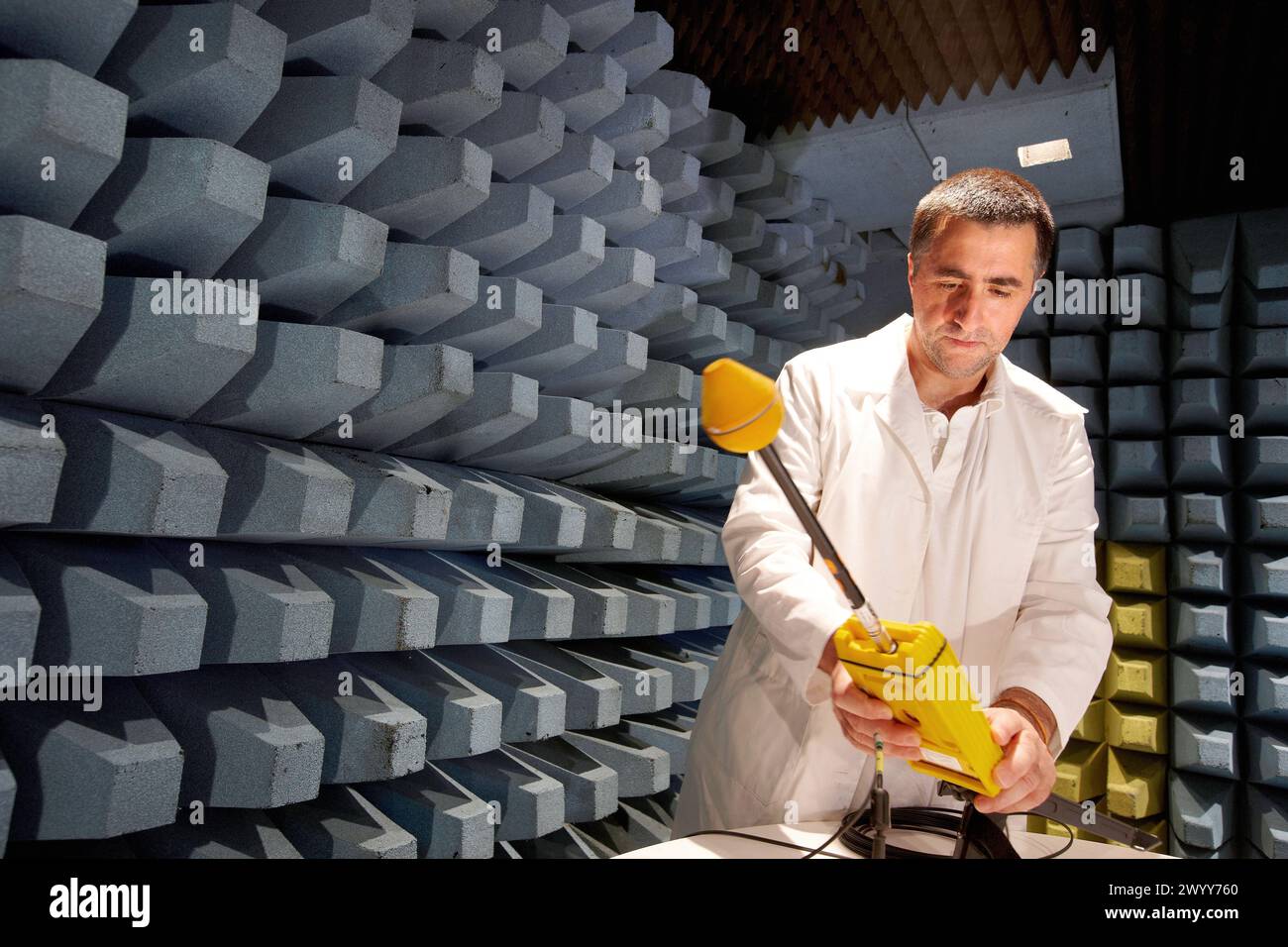 Technical measurement of electromagnetic compatibility in a test ...