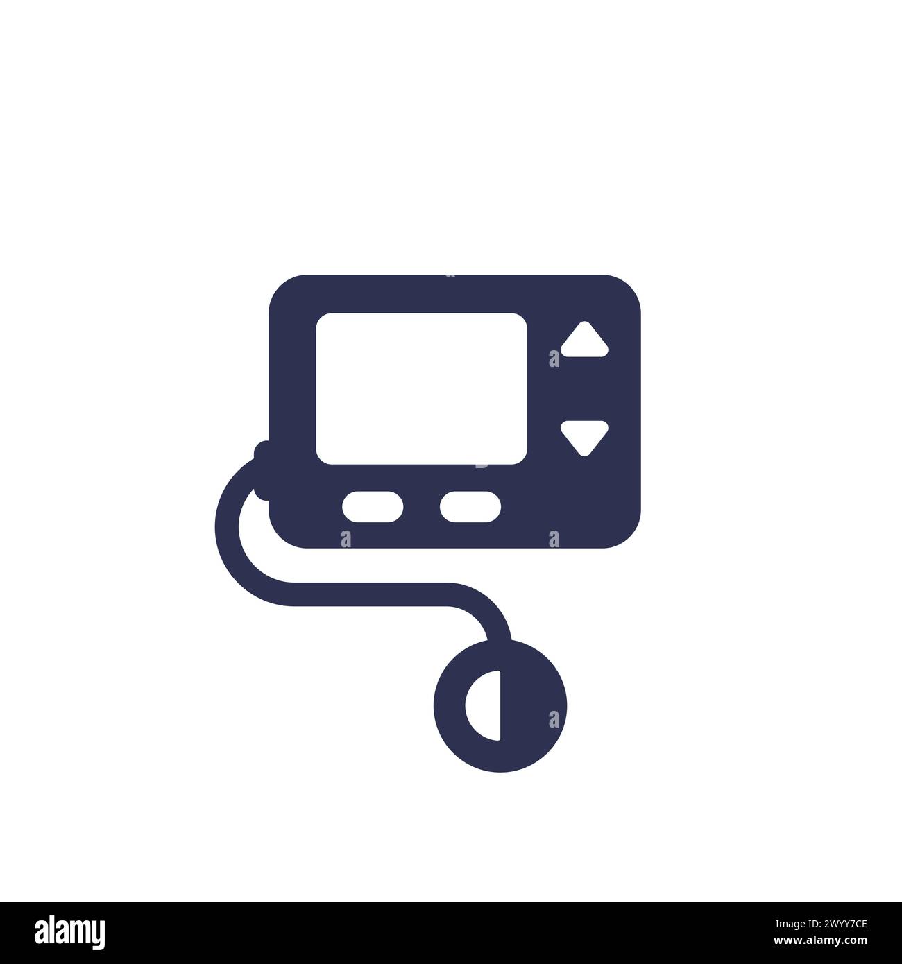 insulin pump icon, pictogram on white Stock Vector Image & Art - Alamy