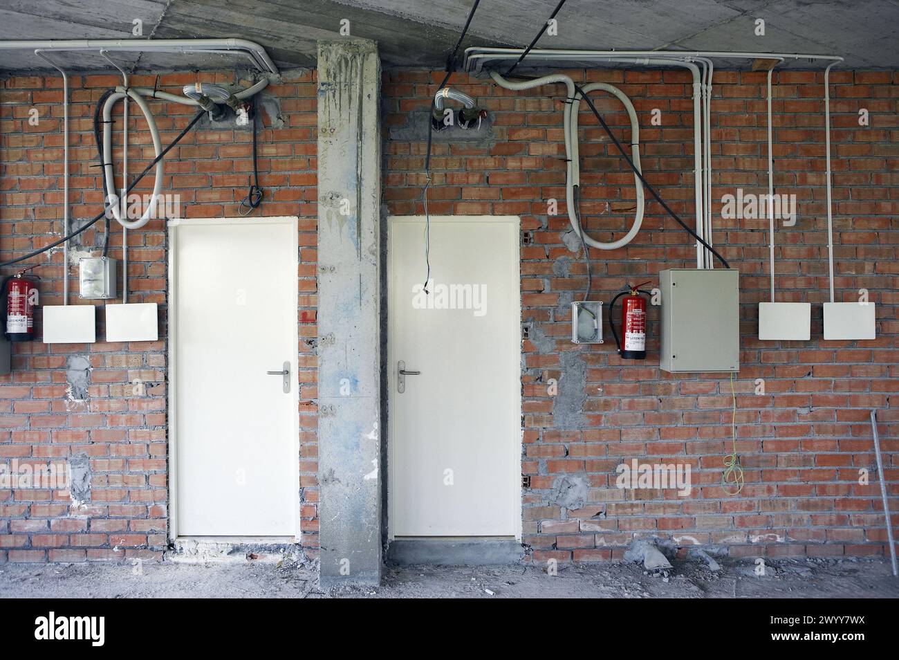 Water, electricity, communications and fire prevention installations ...