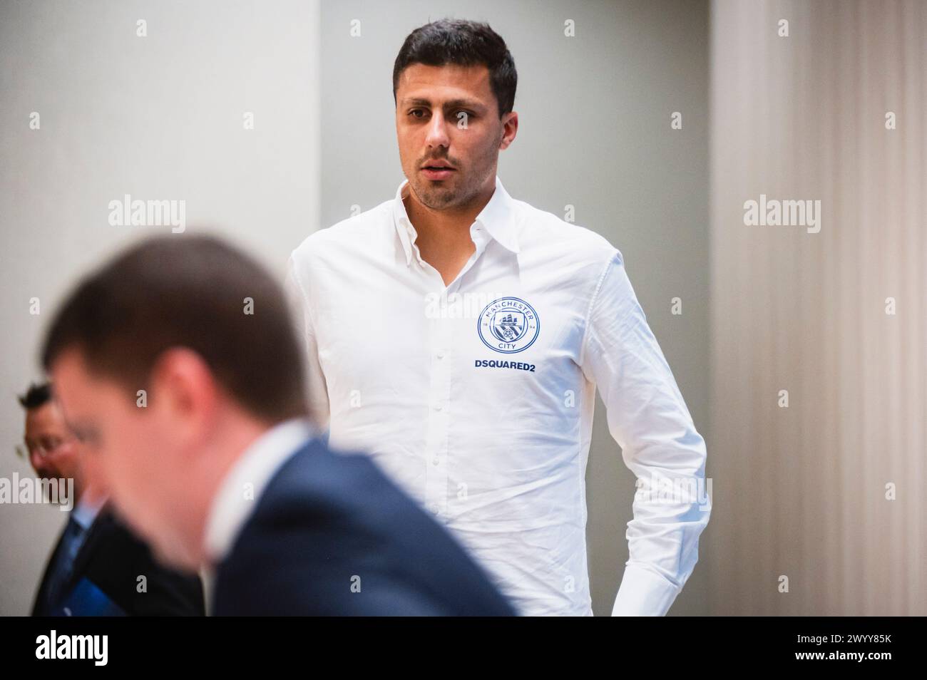 Madrid, Madrid, Spain. 8th Apr, 2024. Rodrigo Hernandez Cascante (Rodri ...
