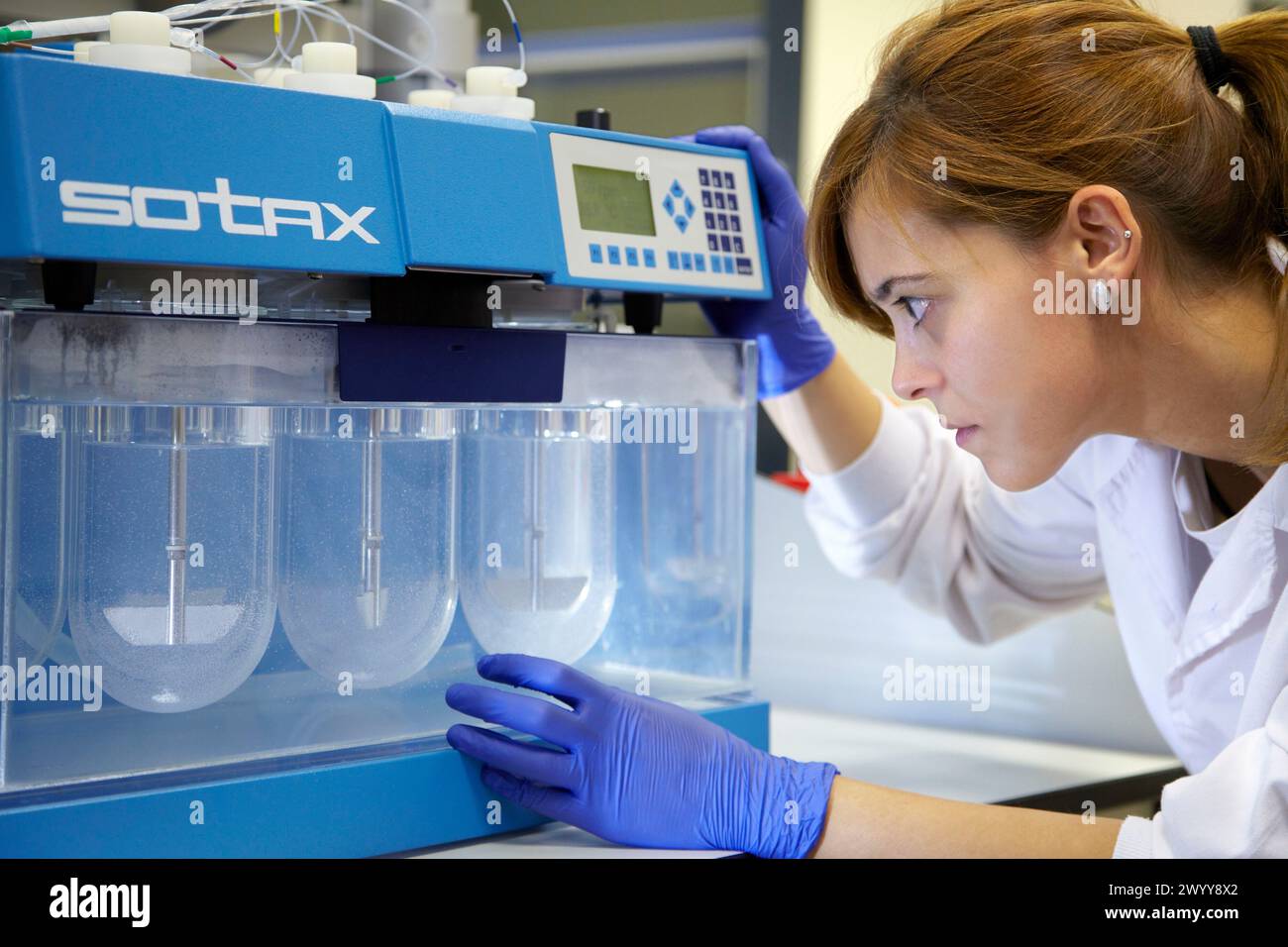 Control of disintegration of tablets, Laboratory quality control ...