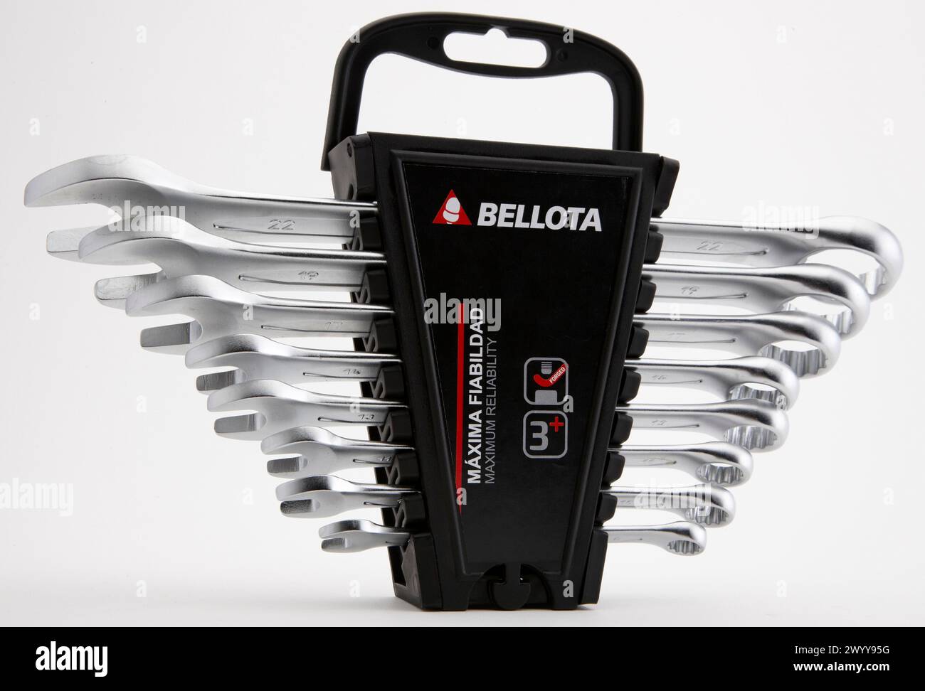 Set of combination spanners Stock Photo - Alamy