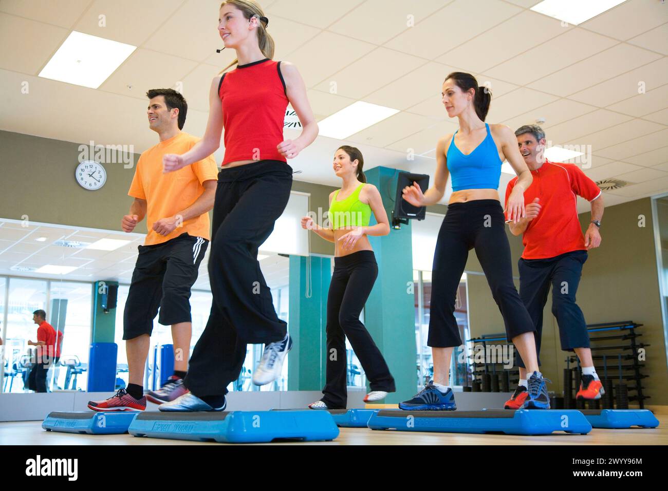 Female sports trainer microphone woman hi-res stock photography and ...