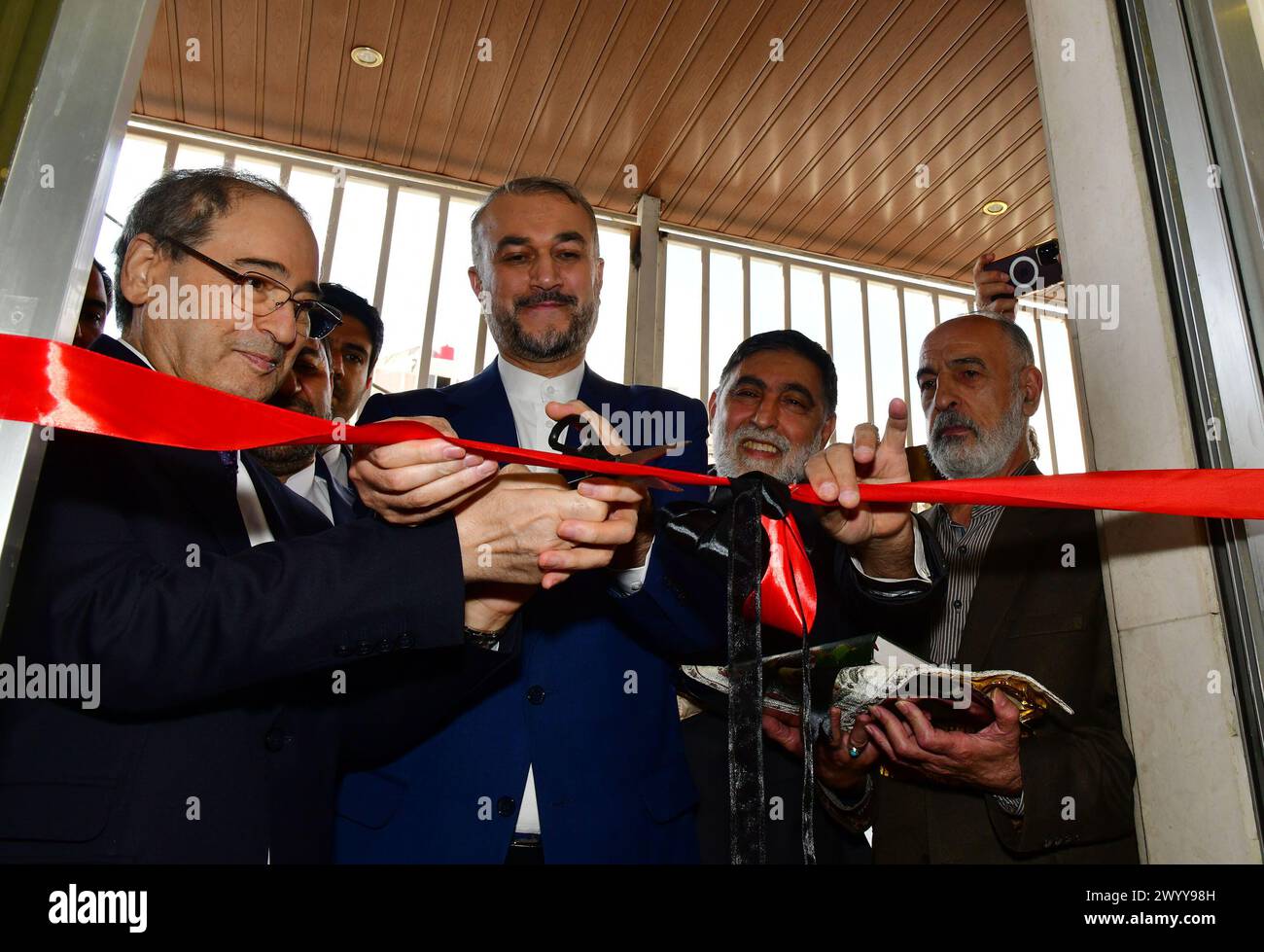 Damascus, Syria. 8th Apr, 2024. Iranian Foreign Minister Hossein Amir ...