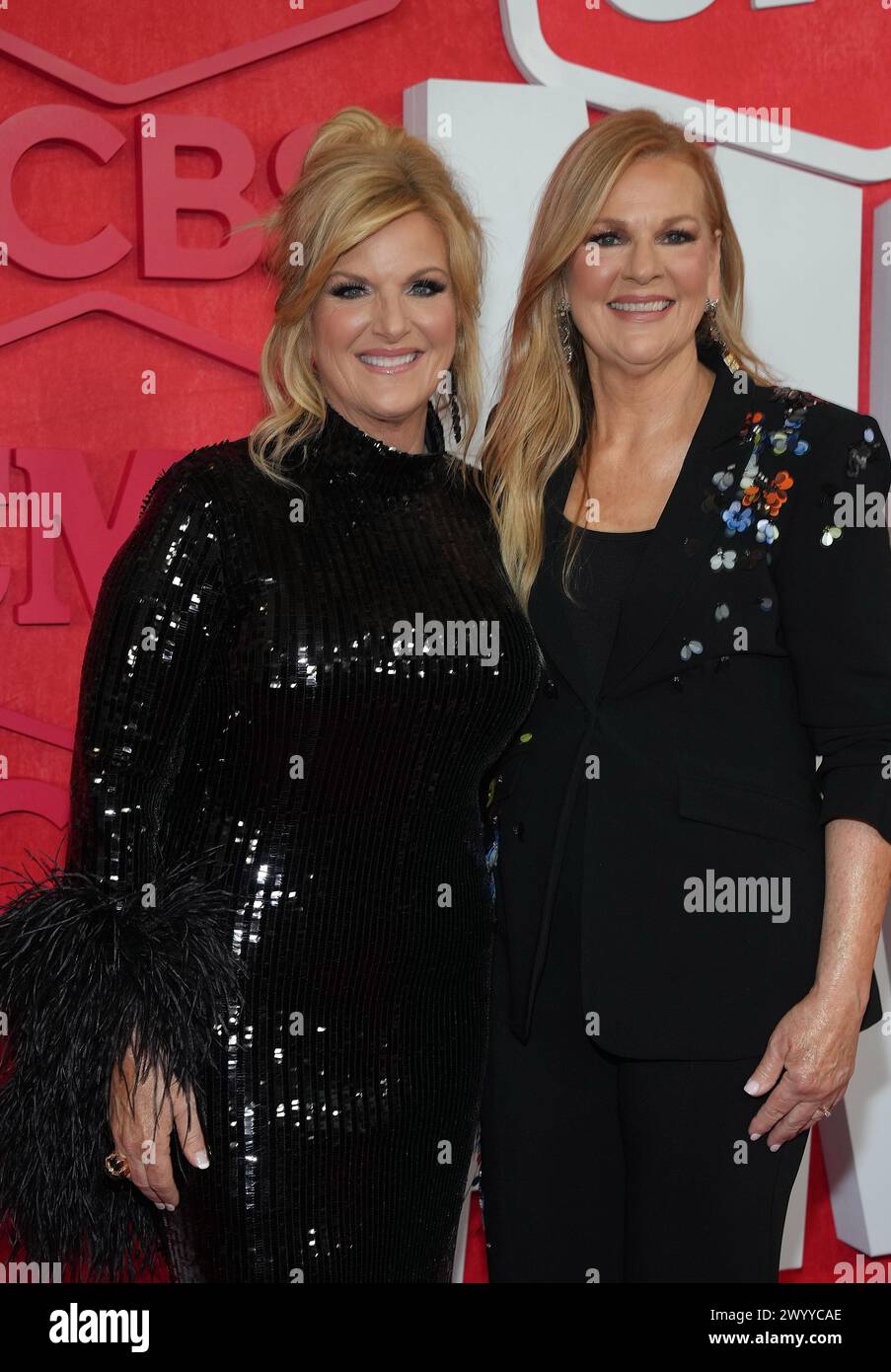 Trisha Yearwood and Beth Bernard attend the 2024 CMT Music Awards at ...