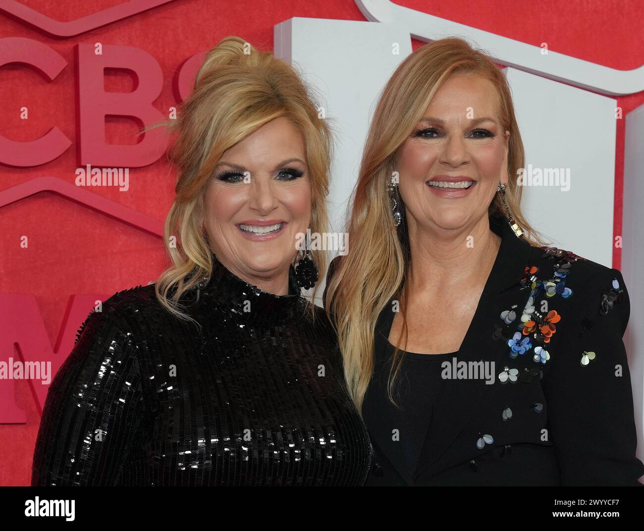 Trisha Yearwood and Beth Bernard attend the 2024 CMT Music Awards at ...