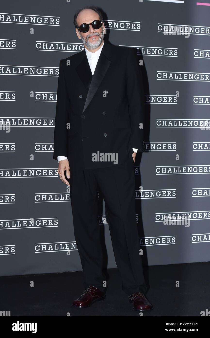Premiere Challengers Luca Guadagnino attends premiere Challengers Movie ...