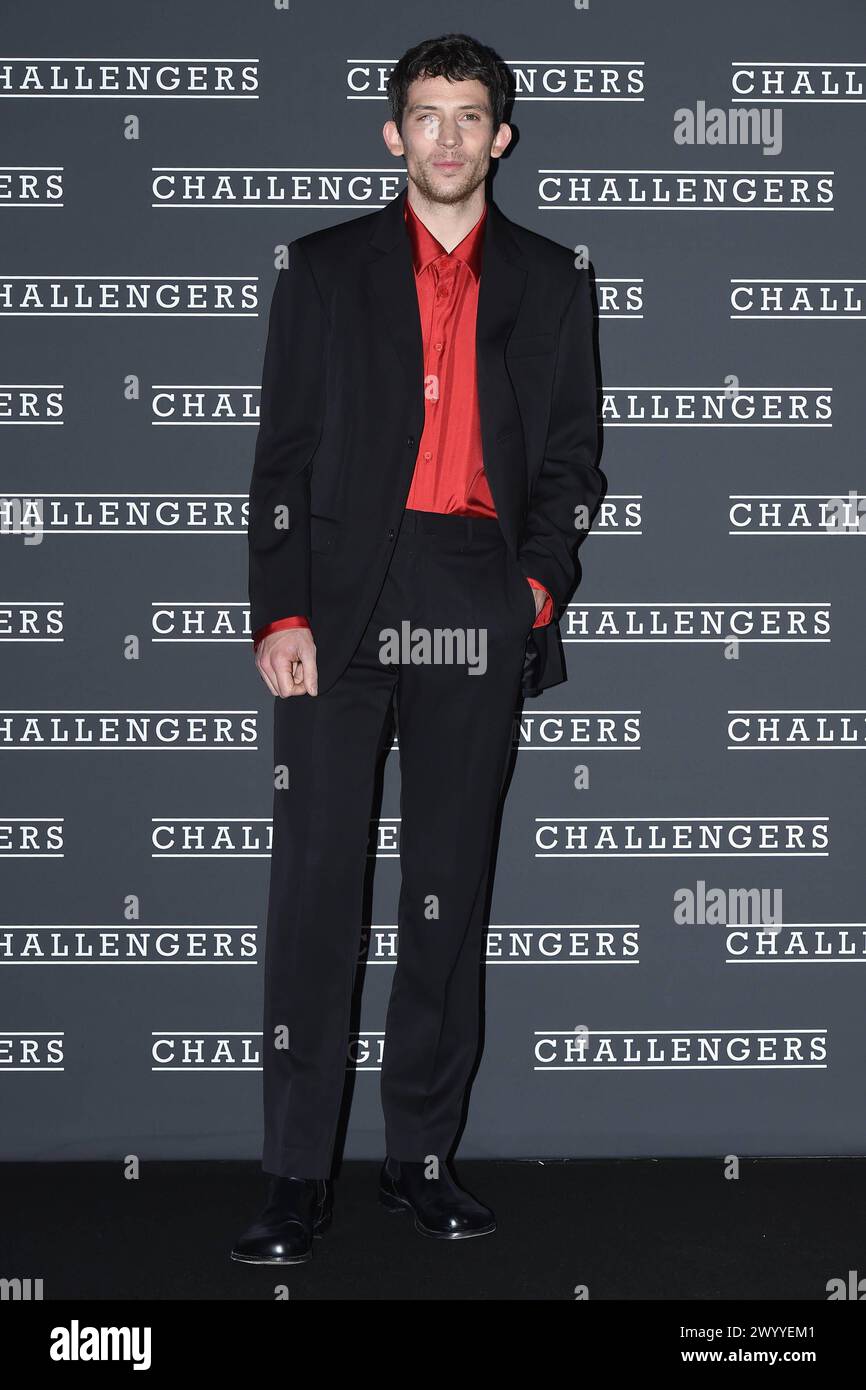 Premiere Challengers Josh OÕConnor attends premiere Challengers Movie ...