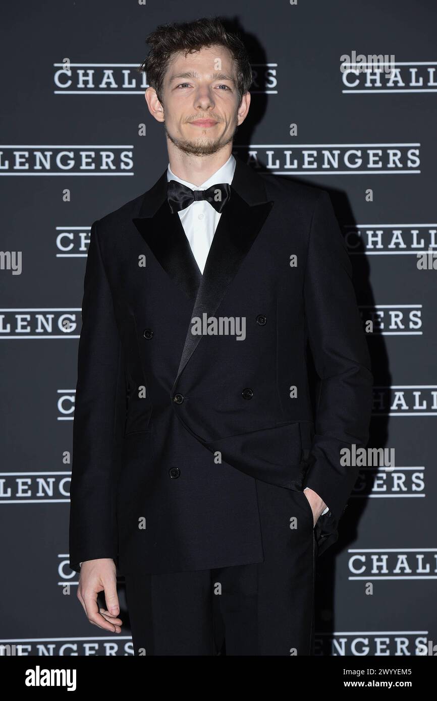 Premiere Challengers Mike Faist attends premiere Challengers Movie ...