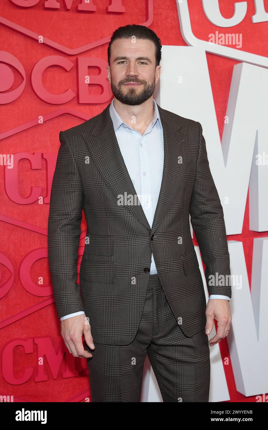 Sam Hunt attends the 2024 CMT Music Awards at Moody Center on April 07 ...